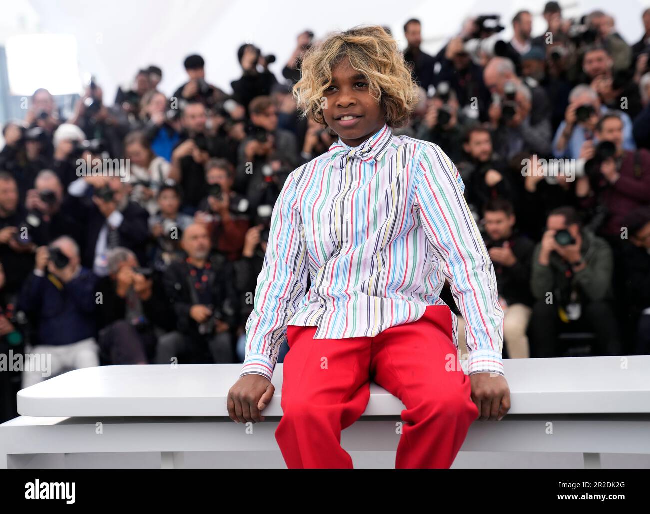 Aswan Reid poses for photographers at the photo call for the film 'The ...