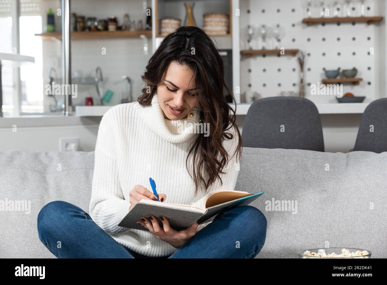 Letter writing teenager hi-res stock photography and images - Alamy