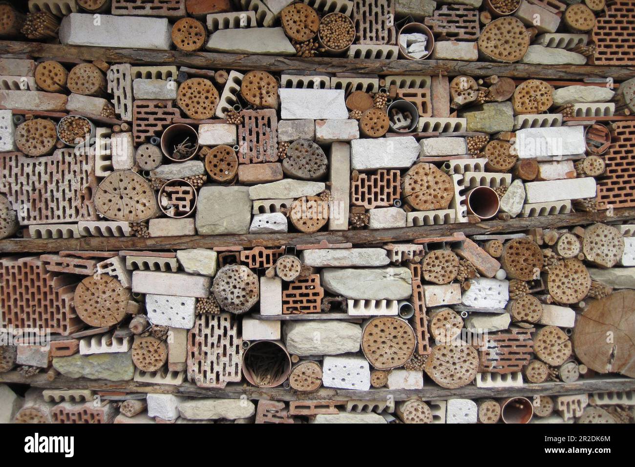 insect home made by people as very nice background Stock Photo - Alamy