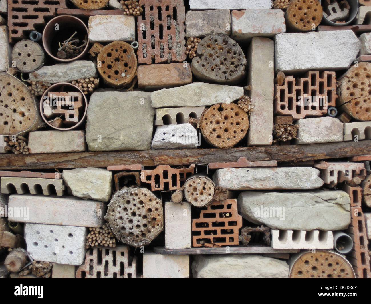 insect home made by people as very nice background Stock Photo - Alamy