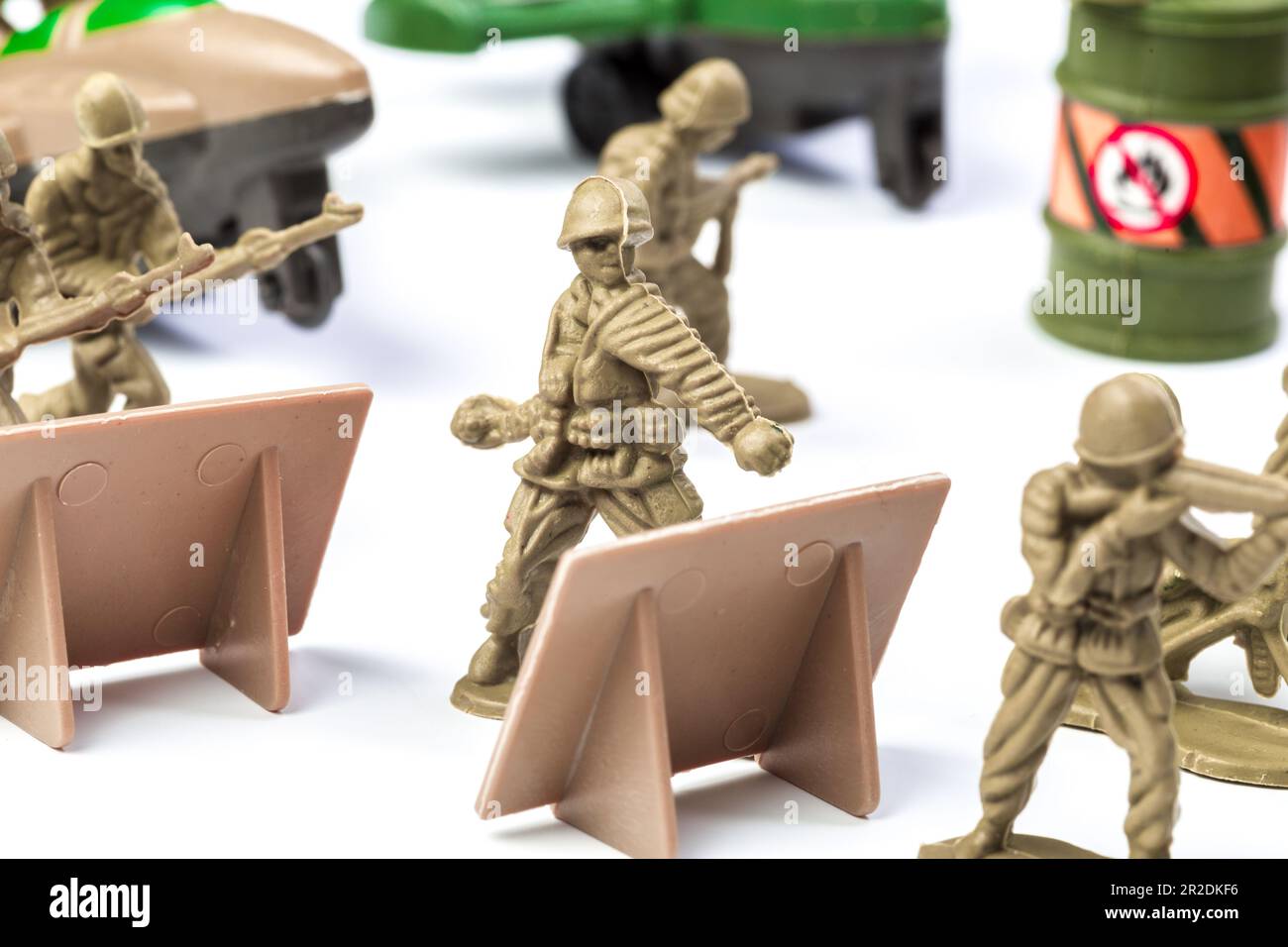 Collection of traditional toy soldiers Stock Photo - Alamy