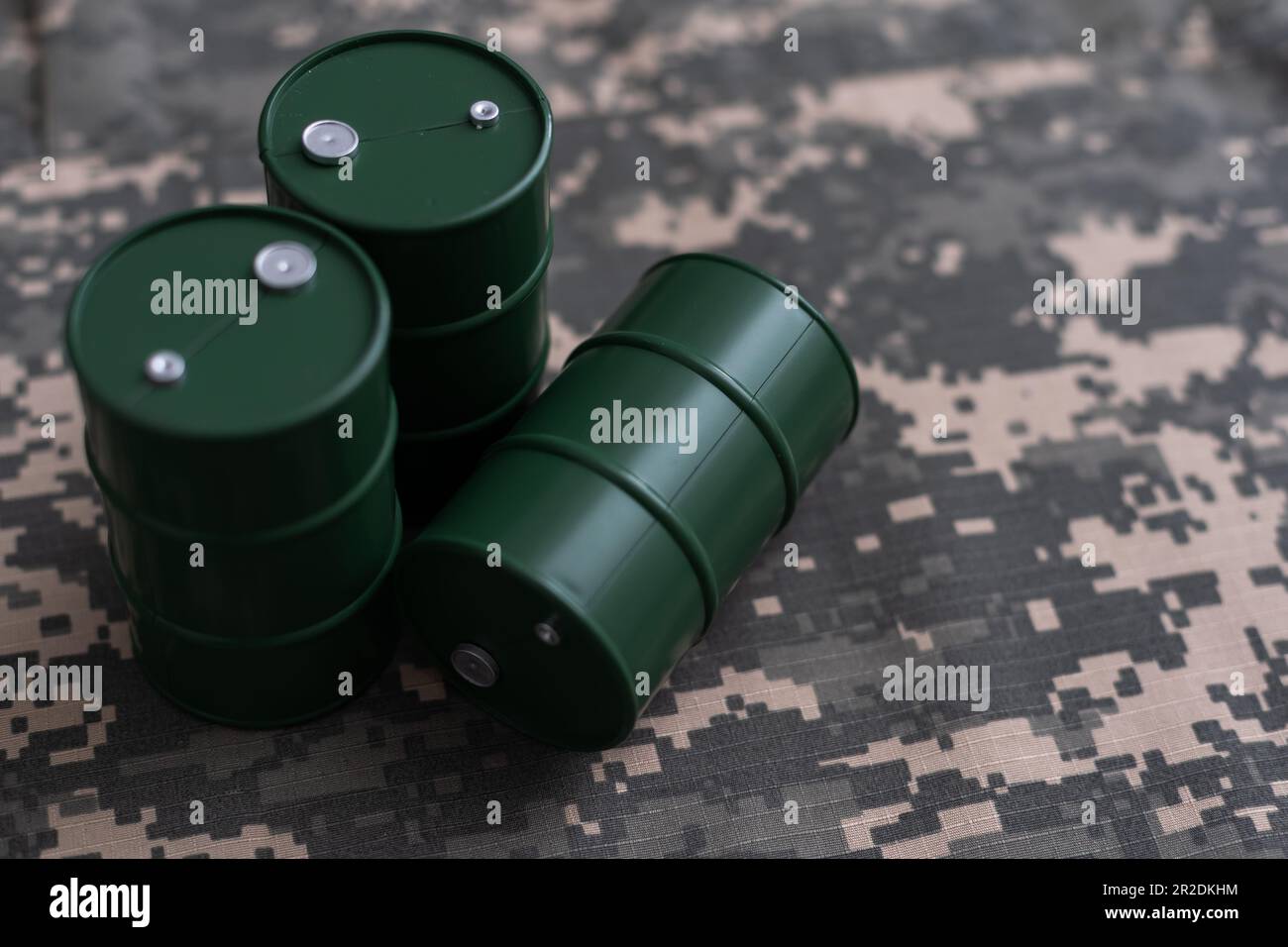 a military uniform and a toy barrel Stock Photo - Alamy