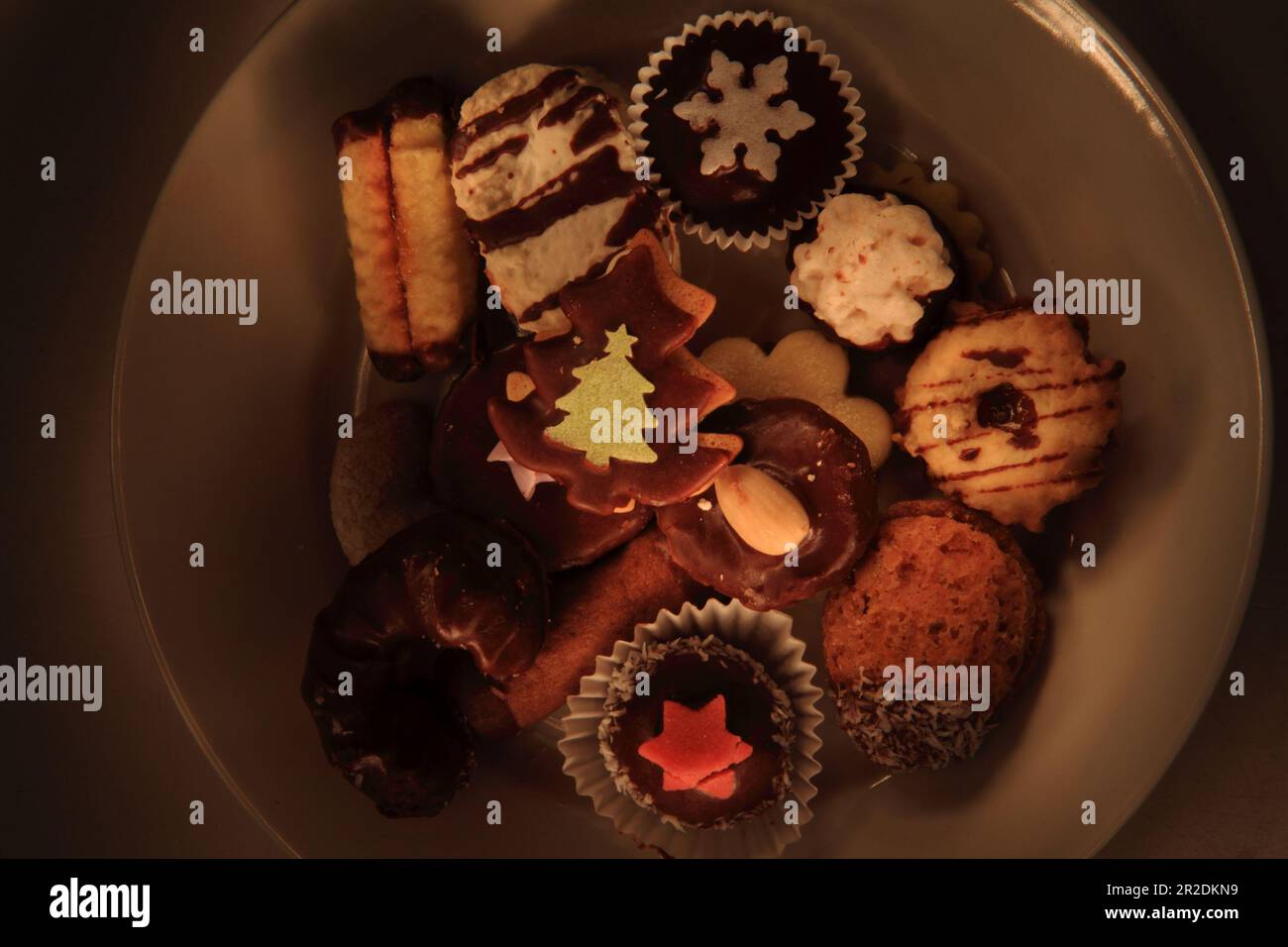 czech christmas candy and cookies as nice food background Stock Photo ...