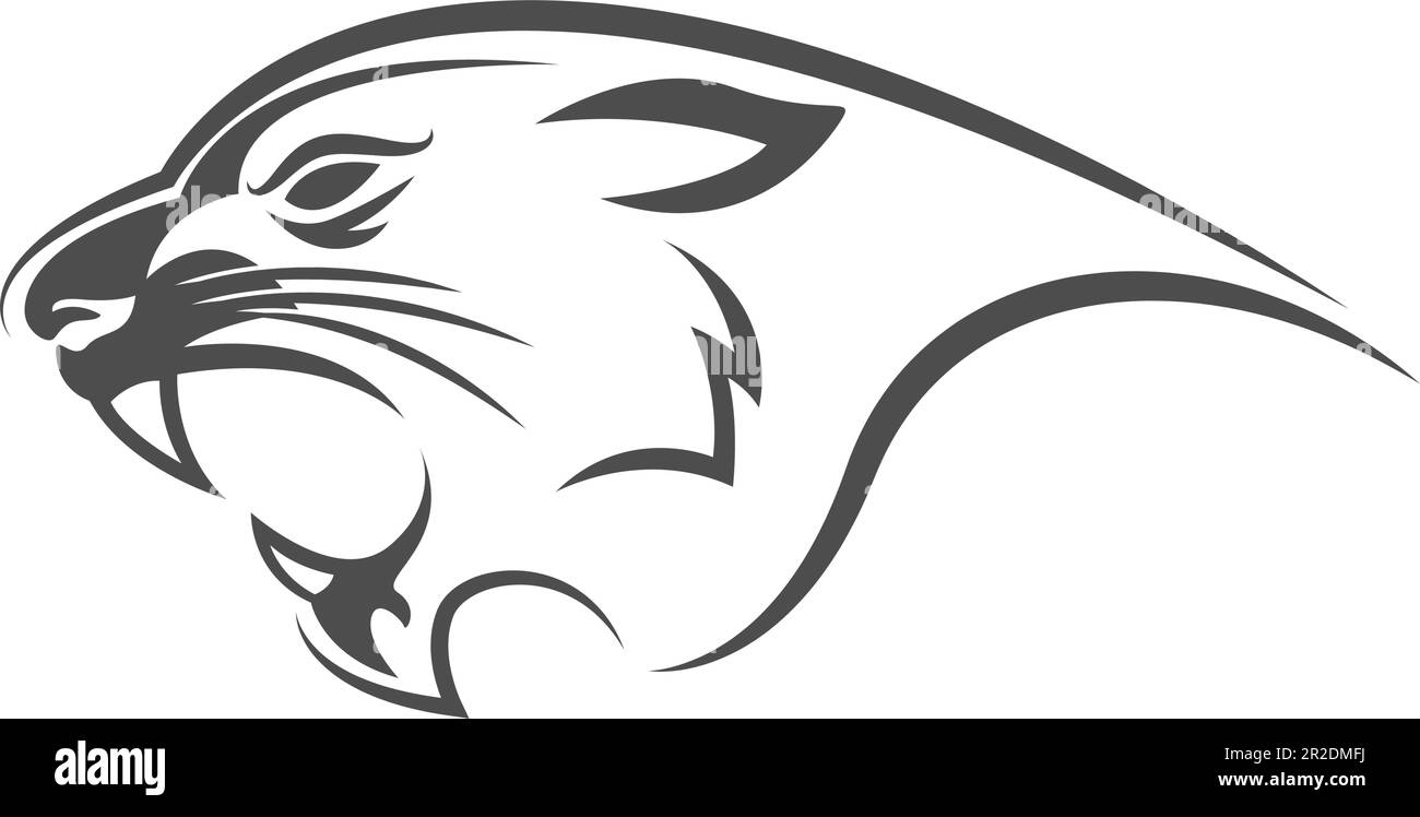 Panther icon logo design illustration Stock Vector Image & Art - Alamy