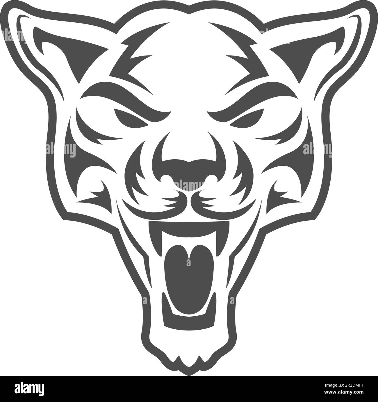 Panther icon logo design illustration Stock Vector Image & Art - Alamy