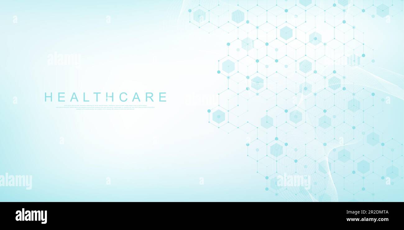 Health care and medical pattern innovation concept background design ...