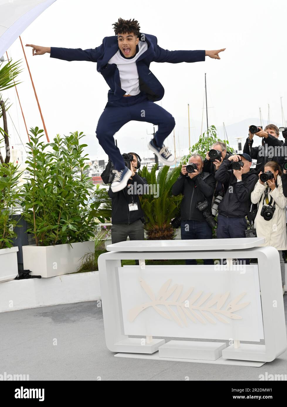 Cannes, France. 19th May, 2023. CANNES, FRANCE. May 19, 2023: Ethann ...