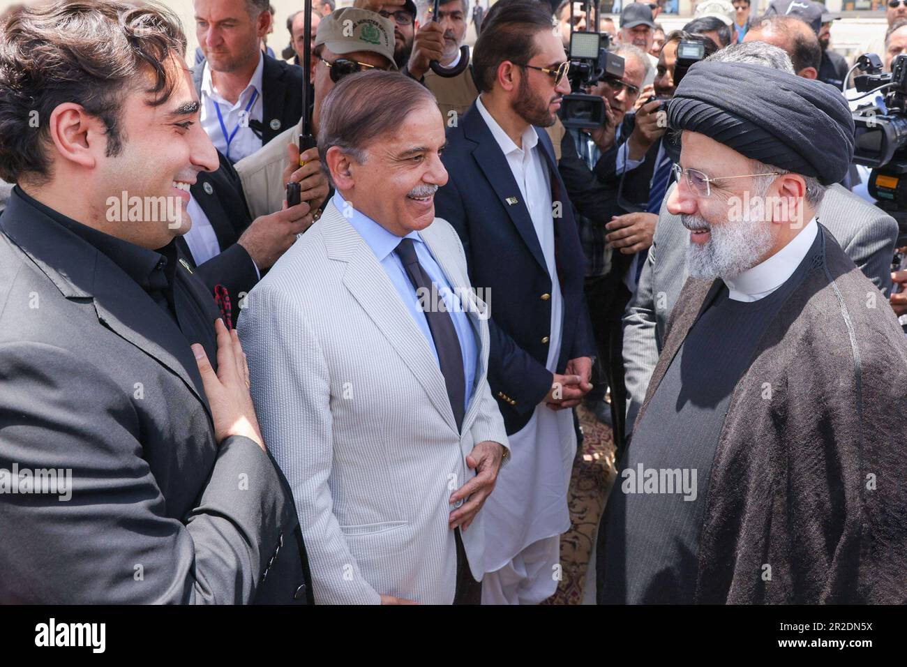 Pishin, Pishin, Pakistan. 18th May, 2023. Iran's President EBRAHIM ...