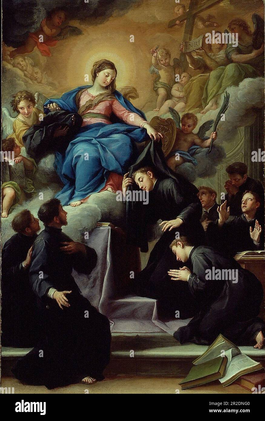 The Madonna with the Seven Founders of the Servite Order Date: c. 1728 ...