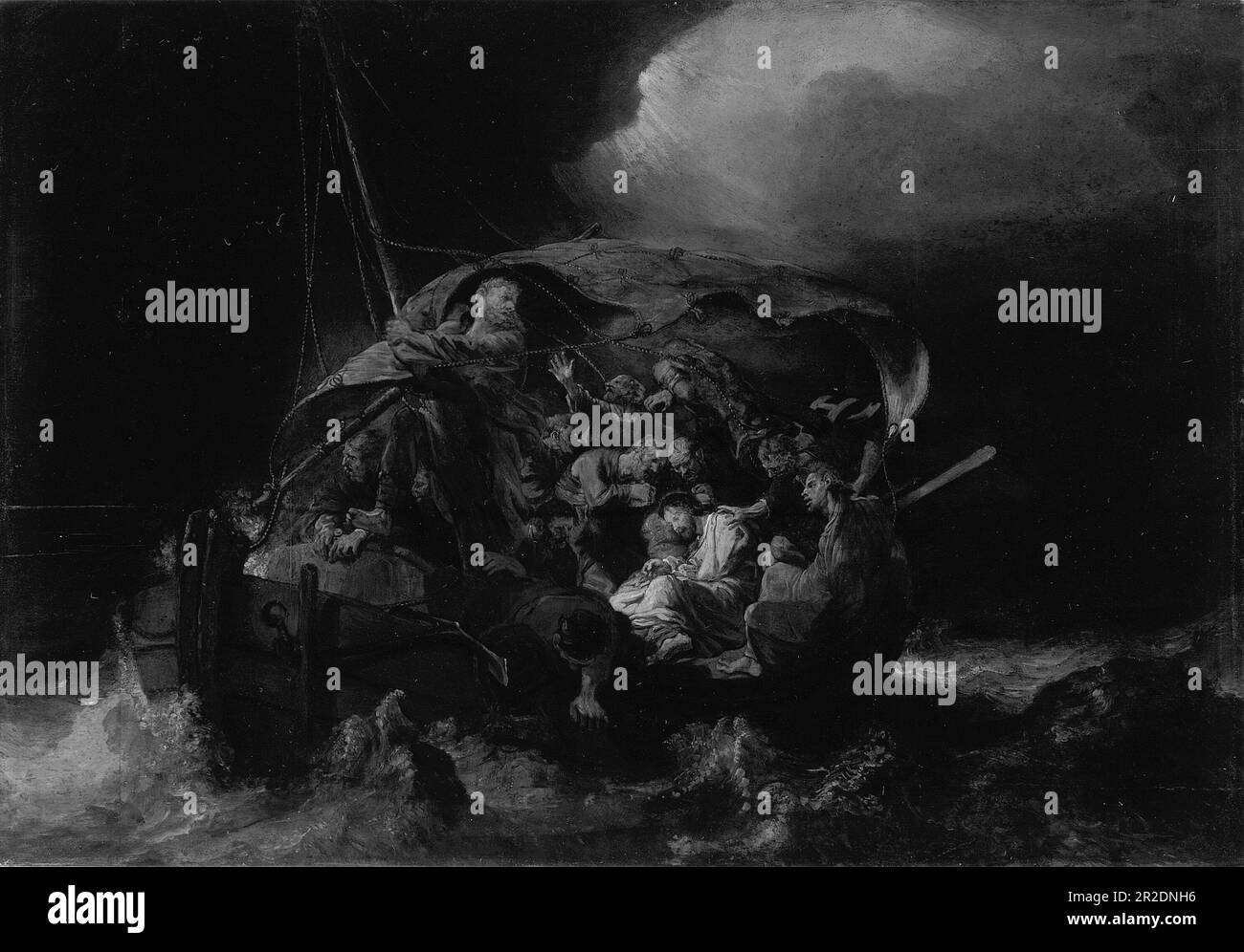 Christ in the Storm Date: 1650 Artist: Heinrich Jansen Danish, 1625 ...