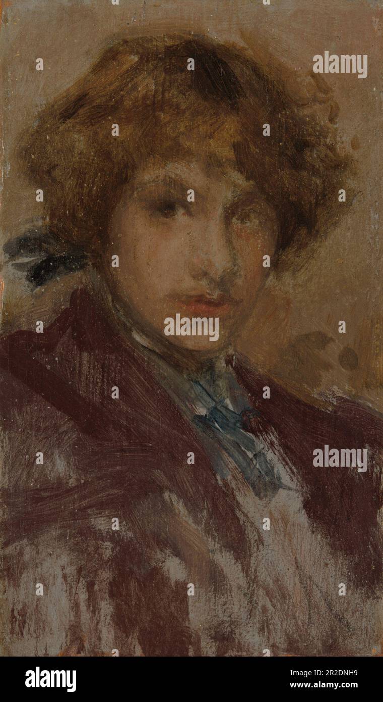 Study of a Girl’s Head and Shoulders Date: 1896/97 Artist: James ...