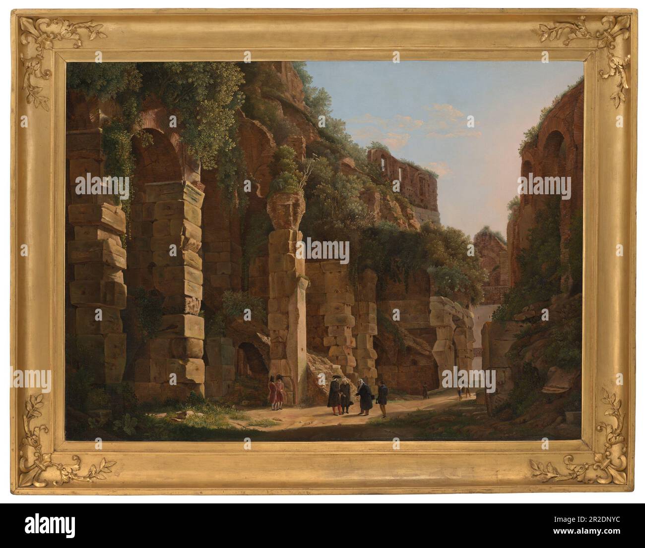 Inside the Colosseum Date: c. 1823 Artist: Franz Ludwig Catel German ...