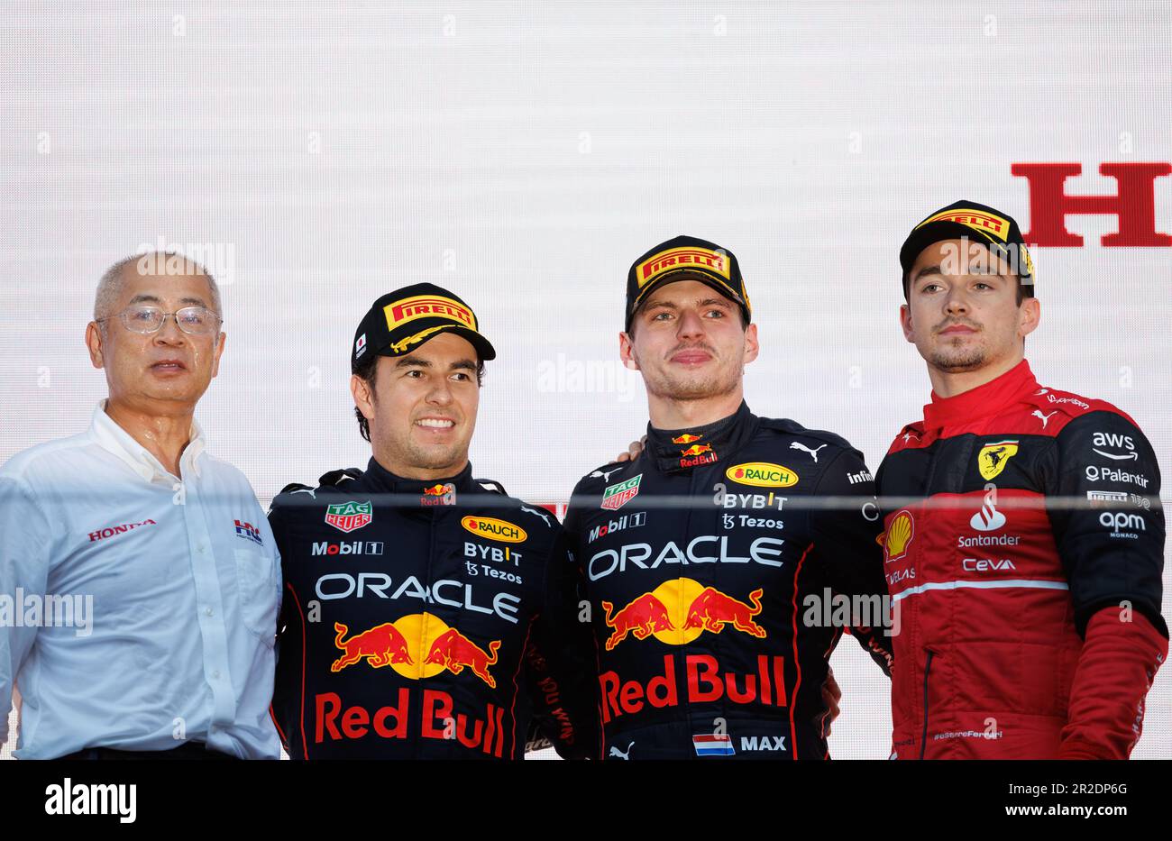 Max verstappen mexico 2022 podium hi-res stock photography and images - Alamy