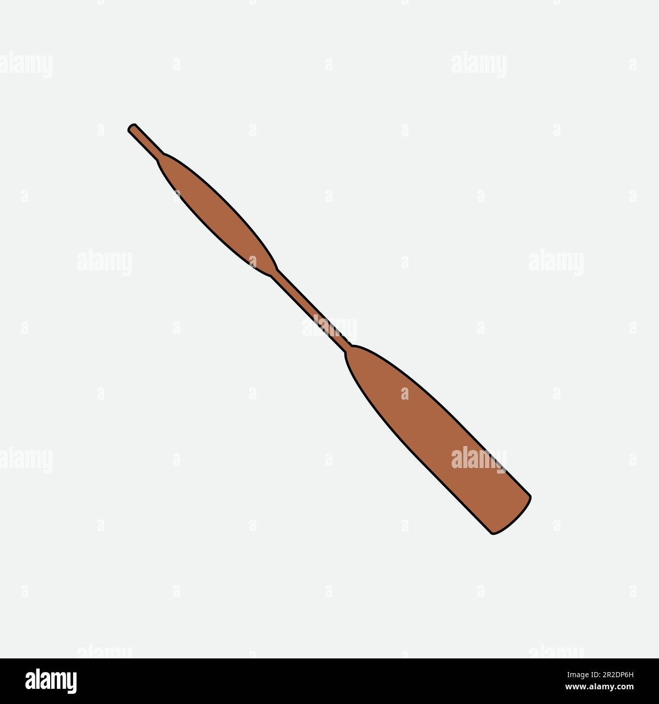 Woodcut Illustration of an Oar. - Vector Stock Vector Image & Art - Alamy