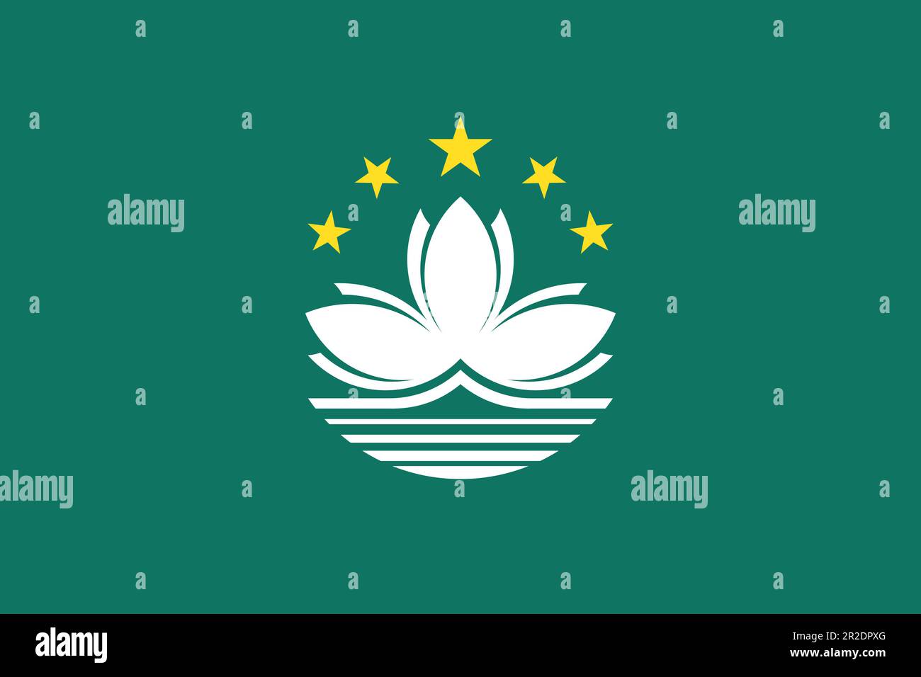 Illustration flag of Macau. Macau flag of background. Flag symbol of ...