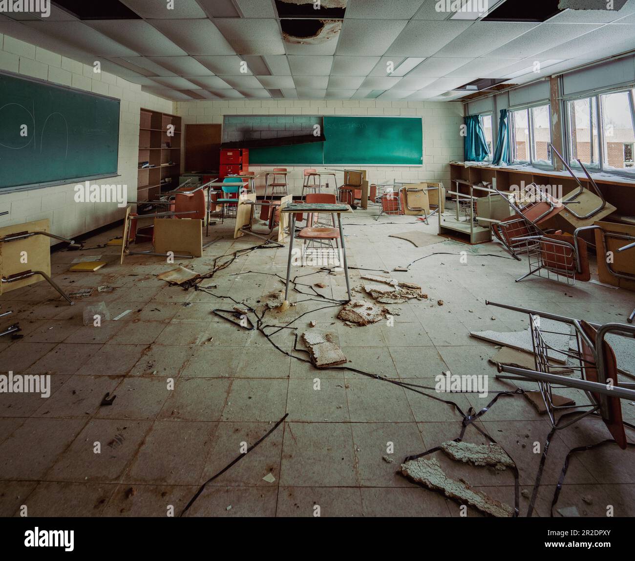 Messy classroom hi-res stock photography and images - Alamy