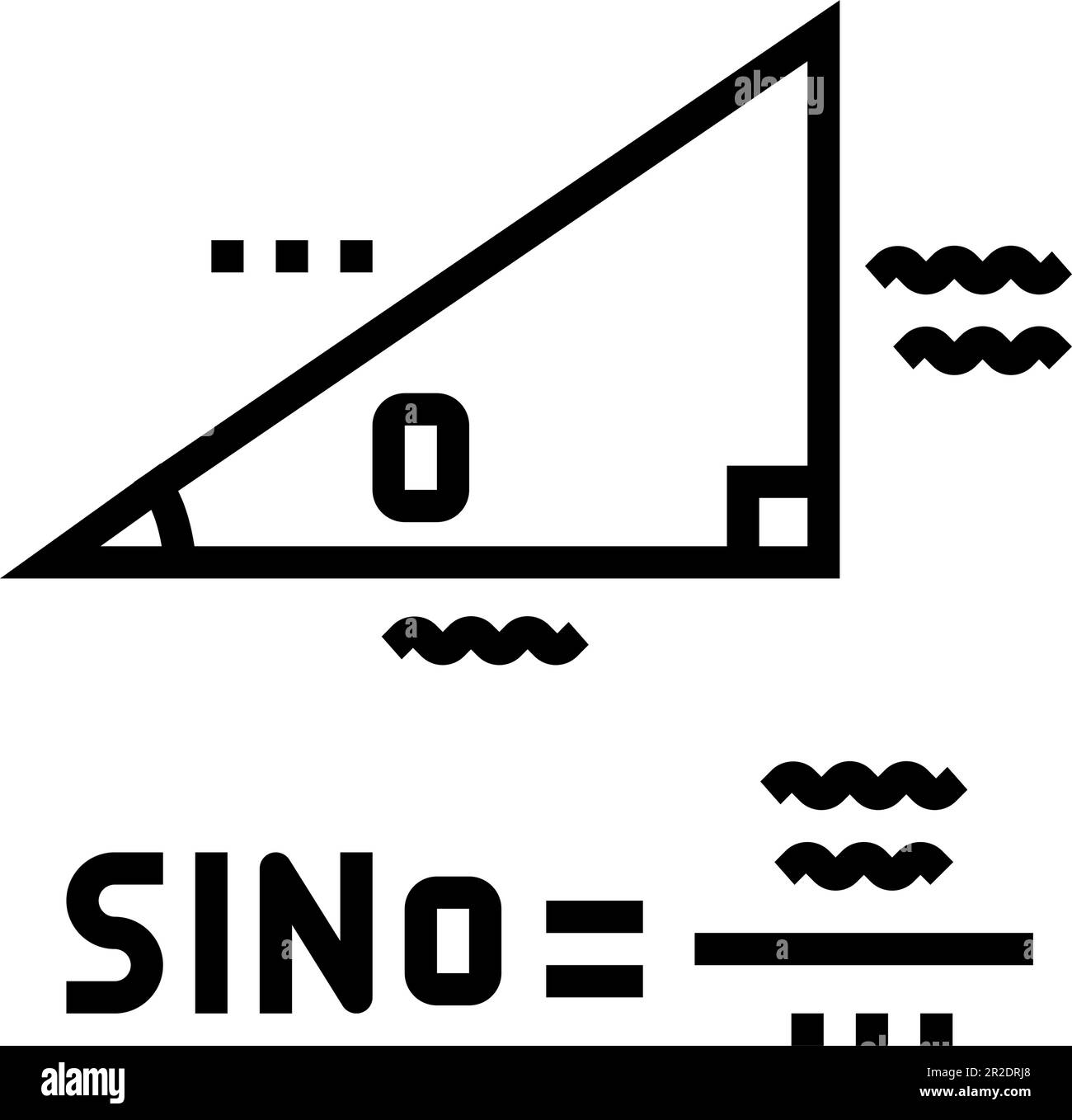 Trigonometry graph Black and White Stock Photos & Images - Alamy
