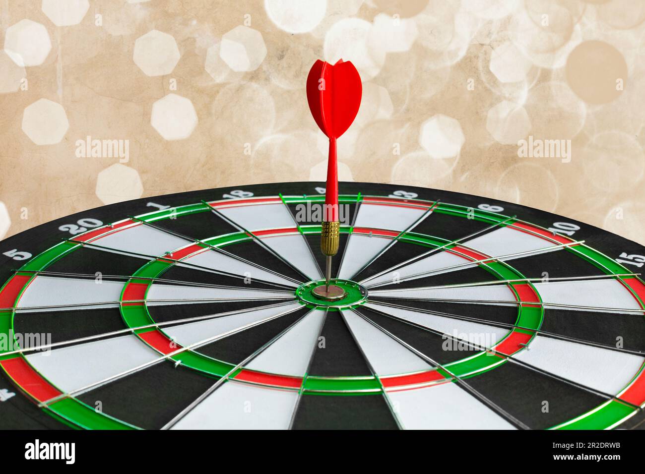 Success hitting target, aim goal achievement concept Stock Photo - Alamy