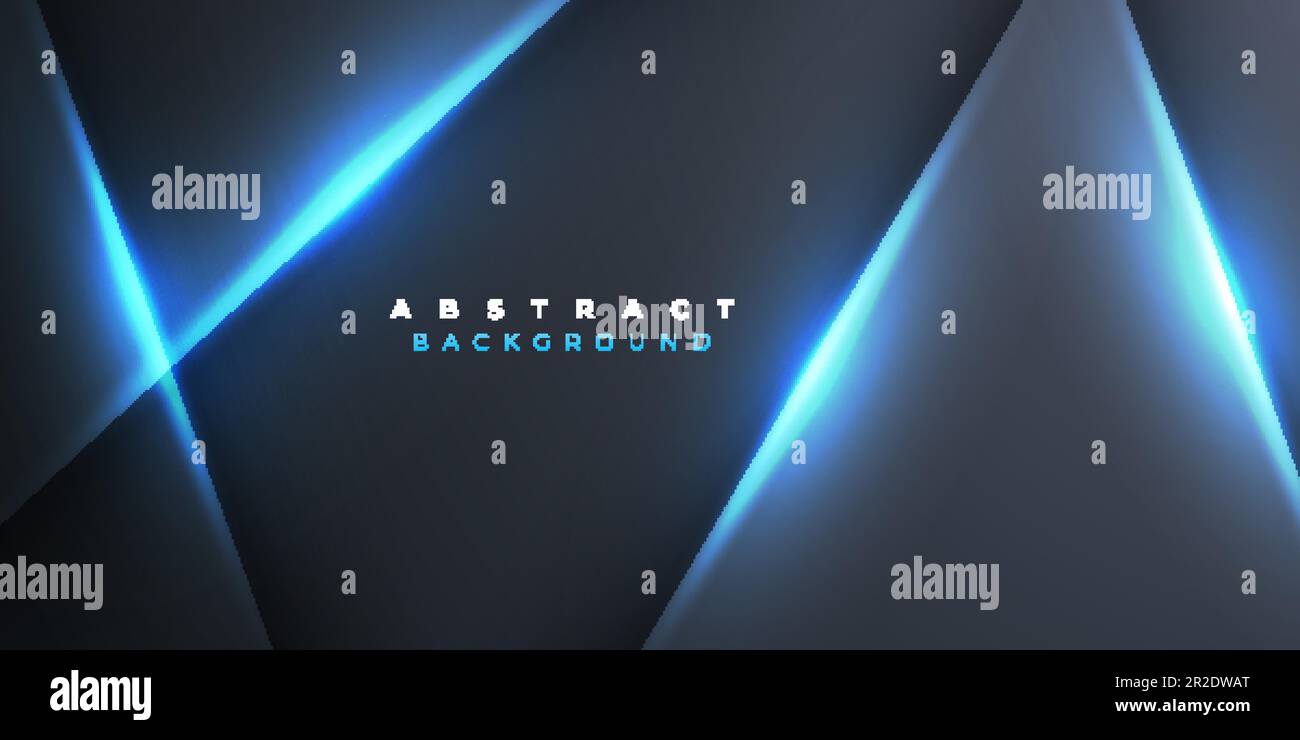 Abstract Blue Technology background design. vector illustration eps10 ...