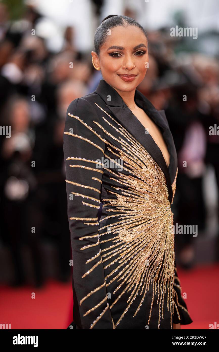 Kat Graham poses for photographers upon arrival at the premiere of the ...