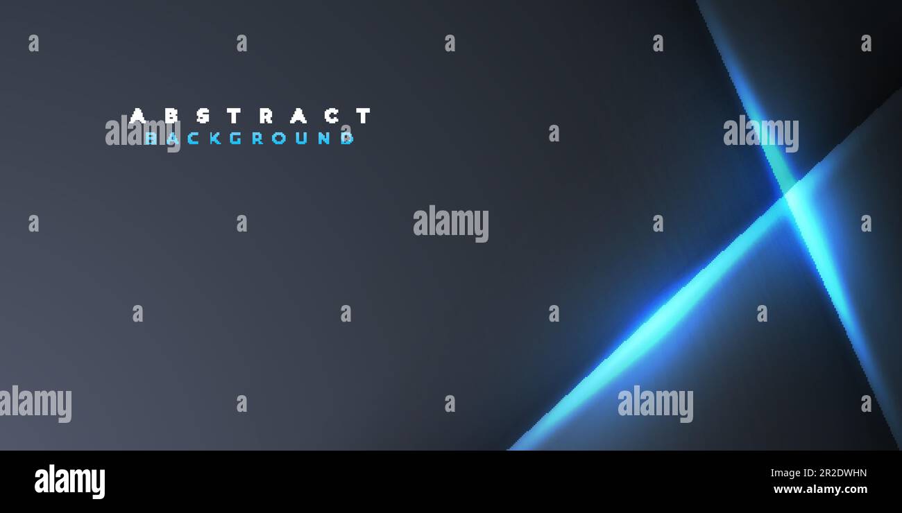 Abstract Blue Technology background design. vector illustration eps10 ...