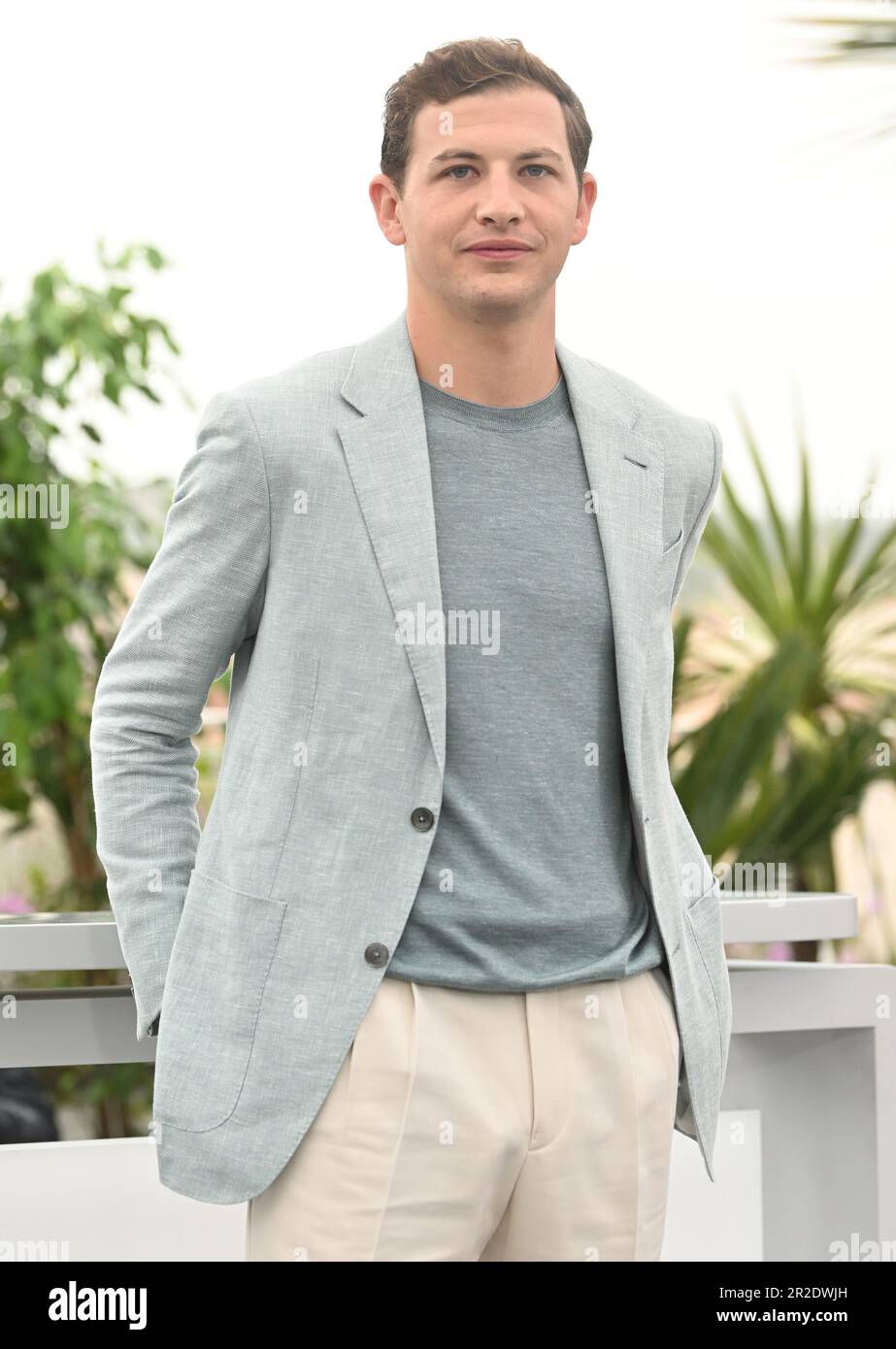 Cannes, France. 19th May, 2023. American actor Tye Sheridan attends a ...