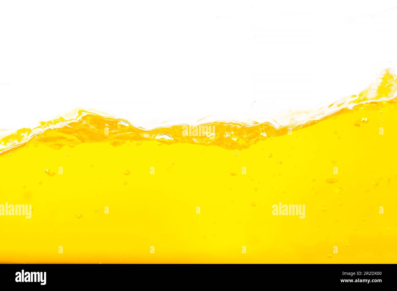 Orange water splash , Orange Water Surface Splash and bubbles on white ...