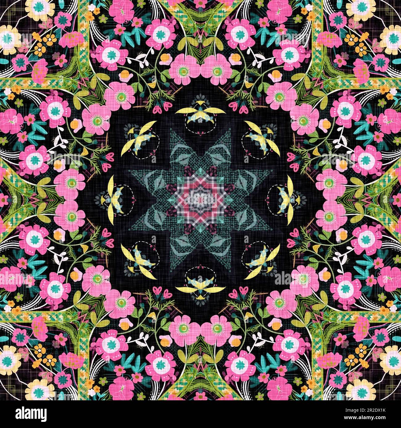 Gothic Flower Patterns