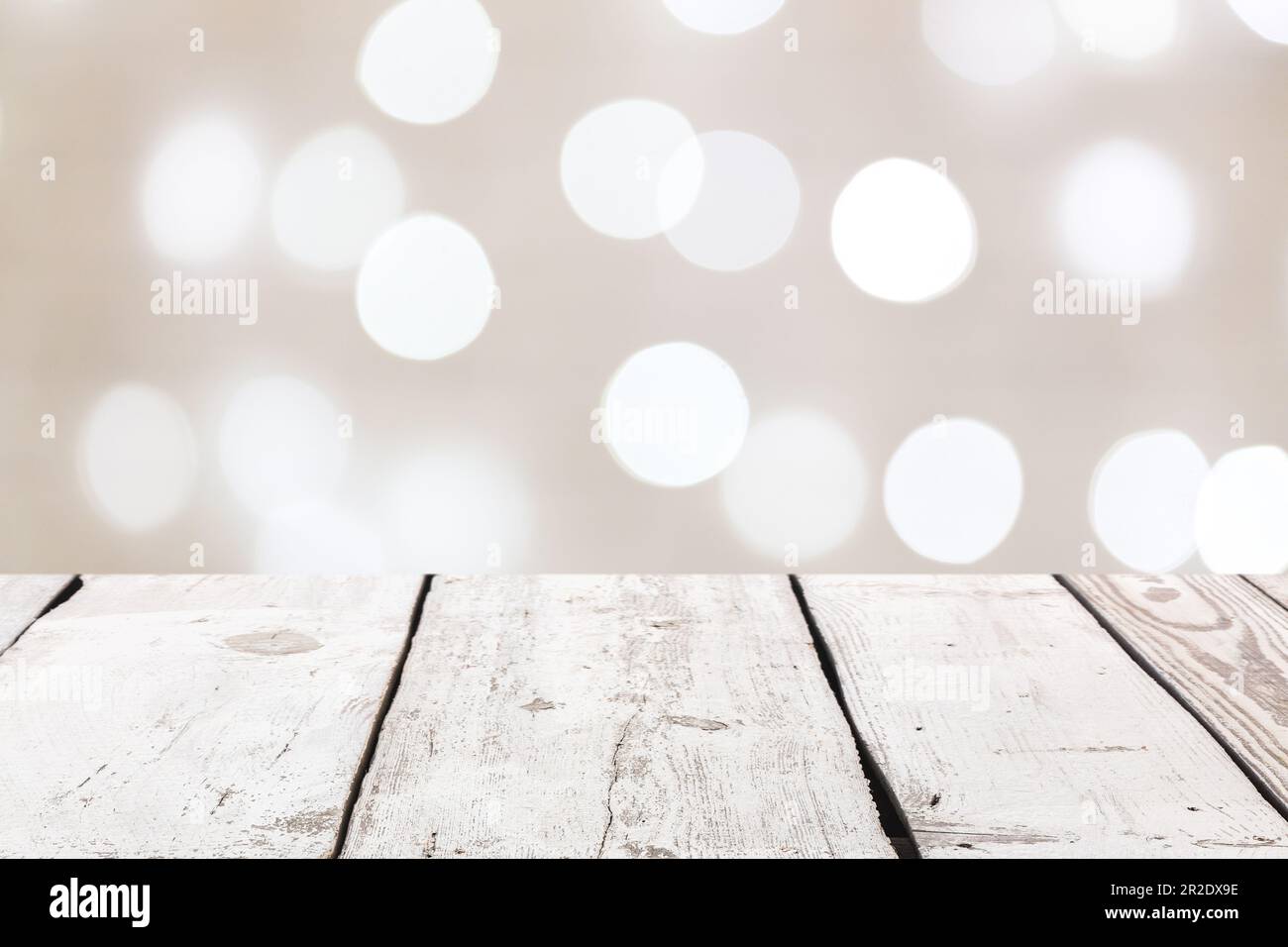 Empty white table Stock Photo - Alamy