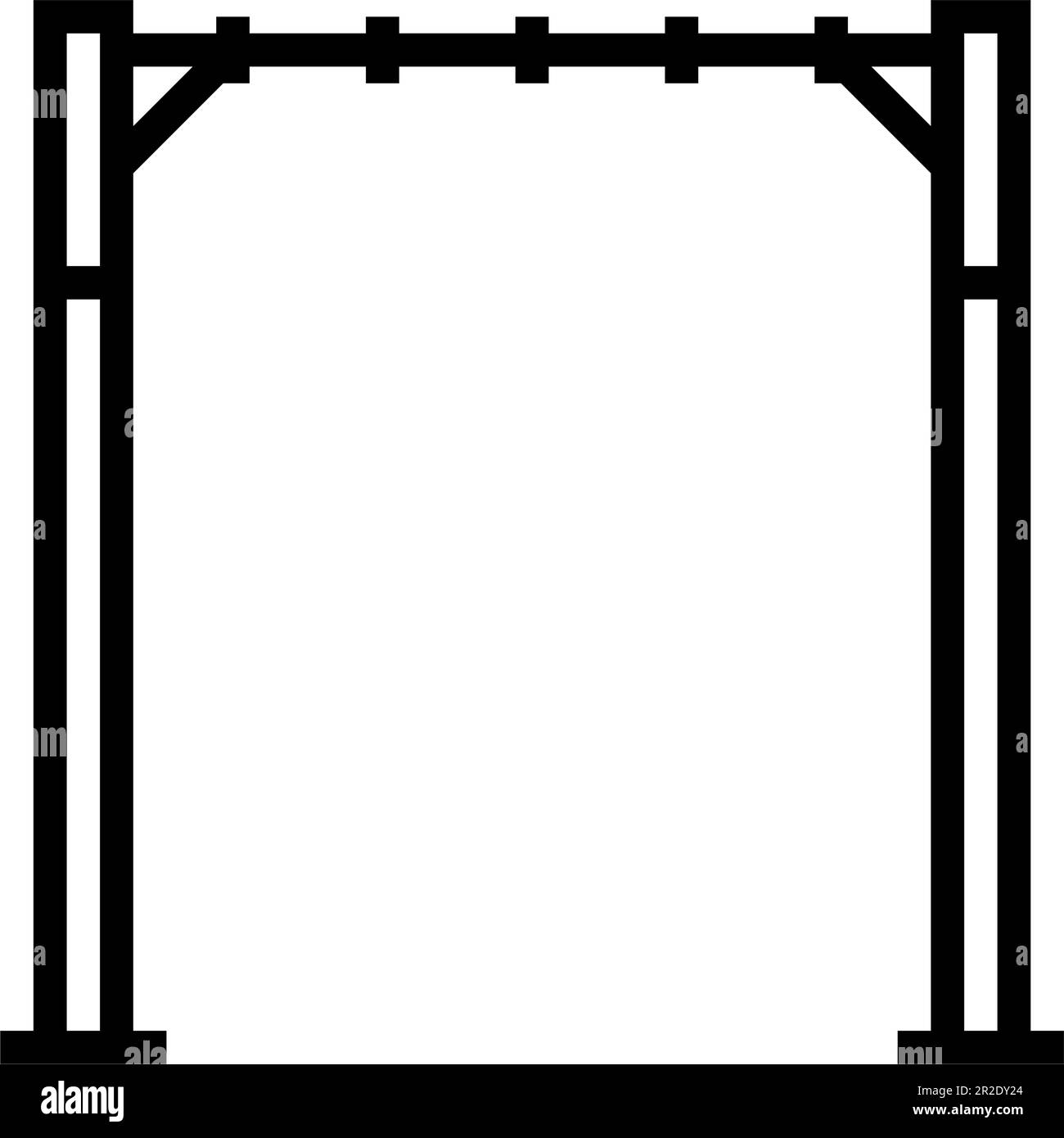 Monkey bars garden Stock Vector Images - Alamy