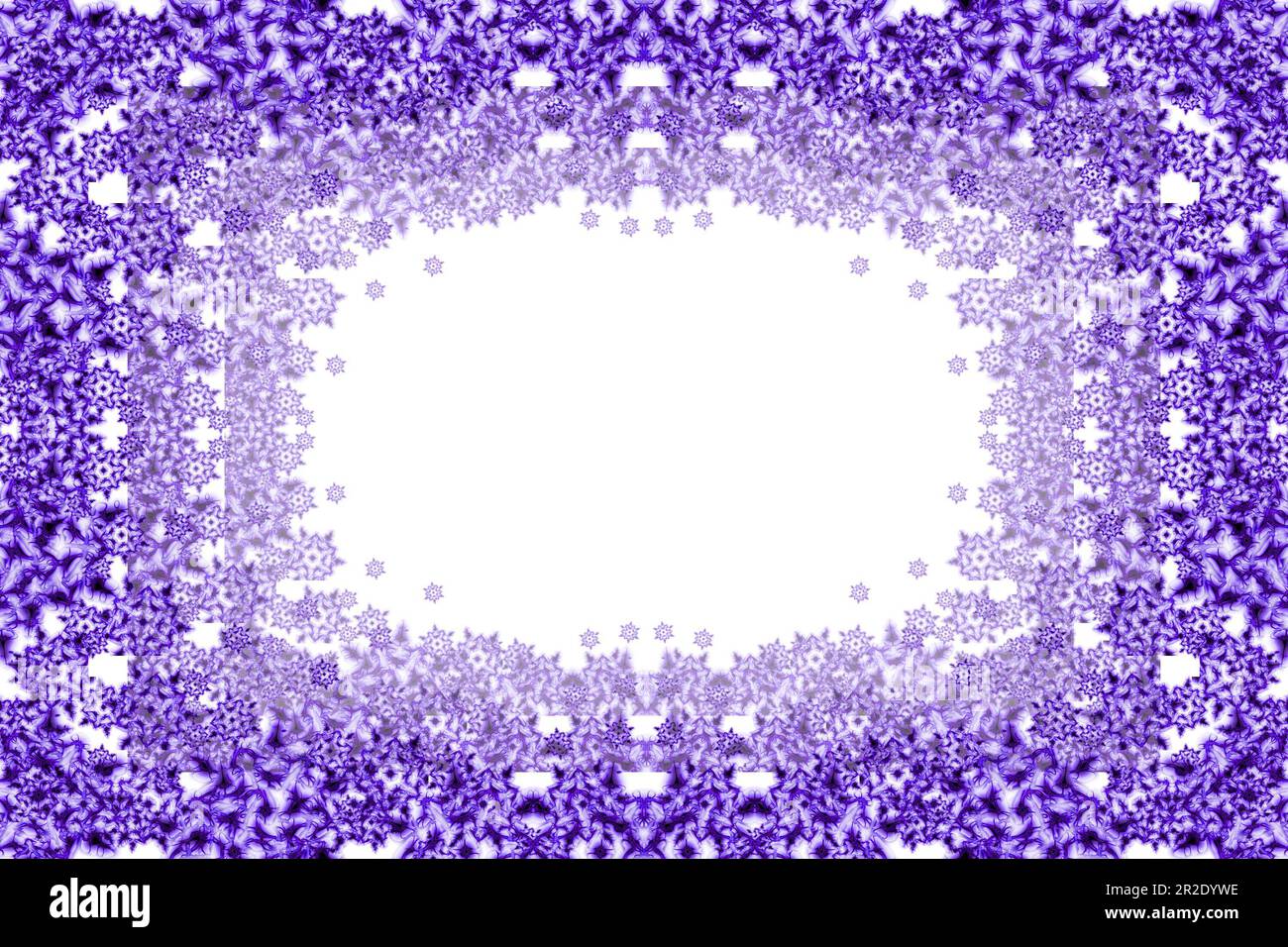 snow flakes background with the violet color Stock Photo - Alamy