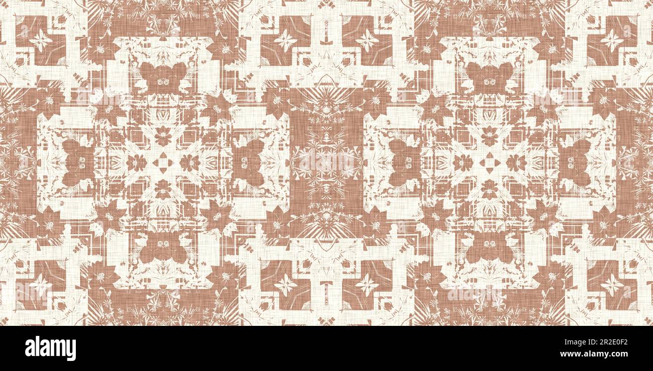 Peach pink cottagecore cozy tartan border. Cottagecore rustic marl ...