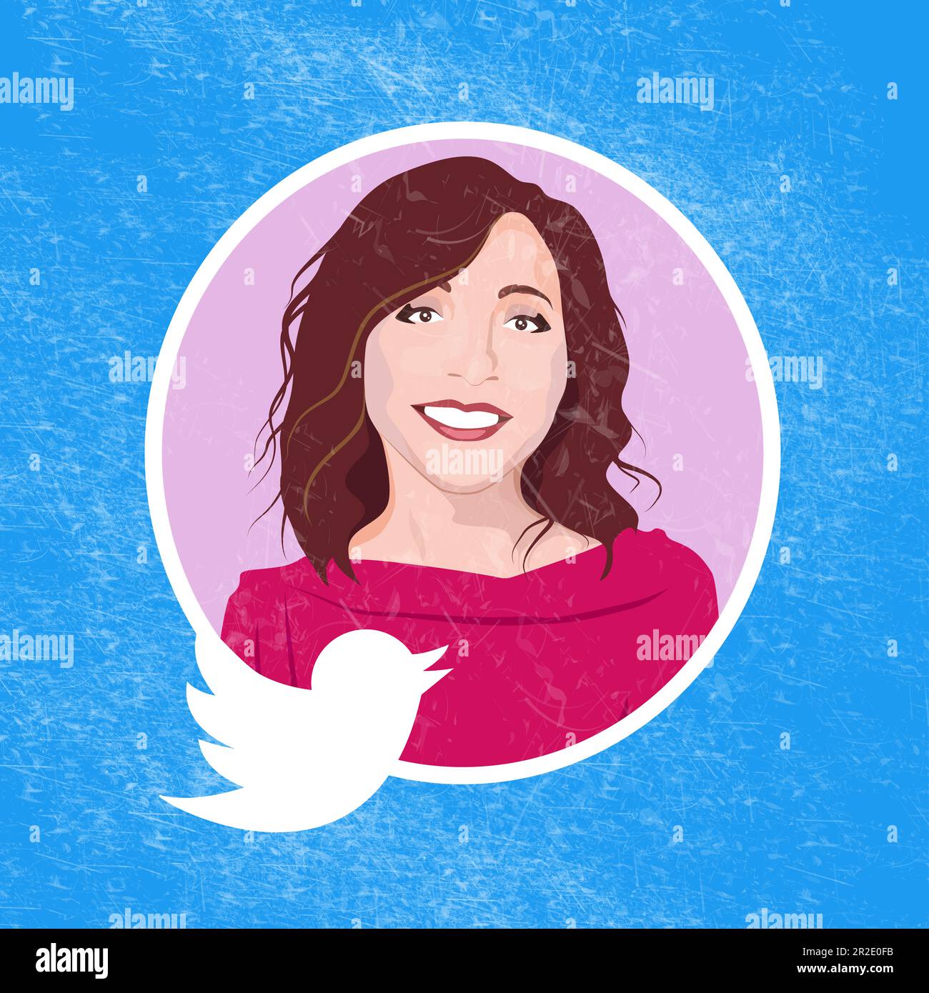 May 12, 2023, Elon Musk named LindaYaccarino CEO of Twitter. Portrait ...