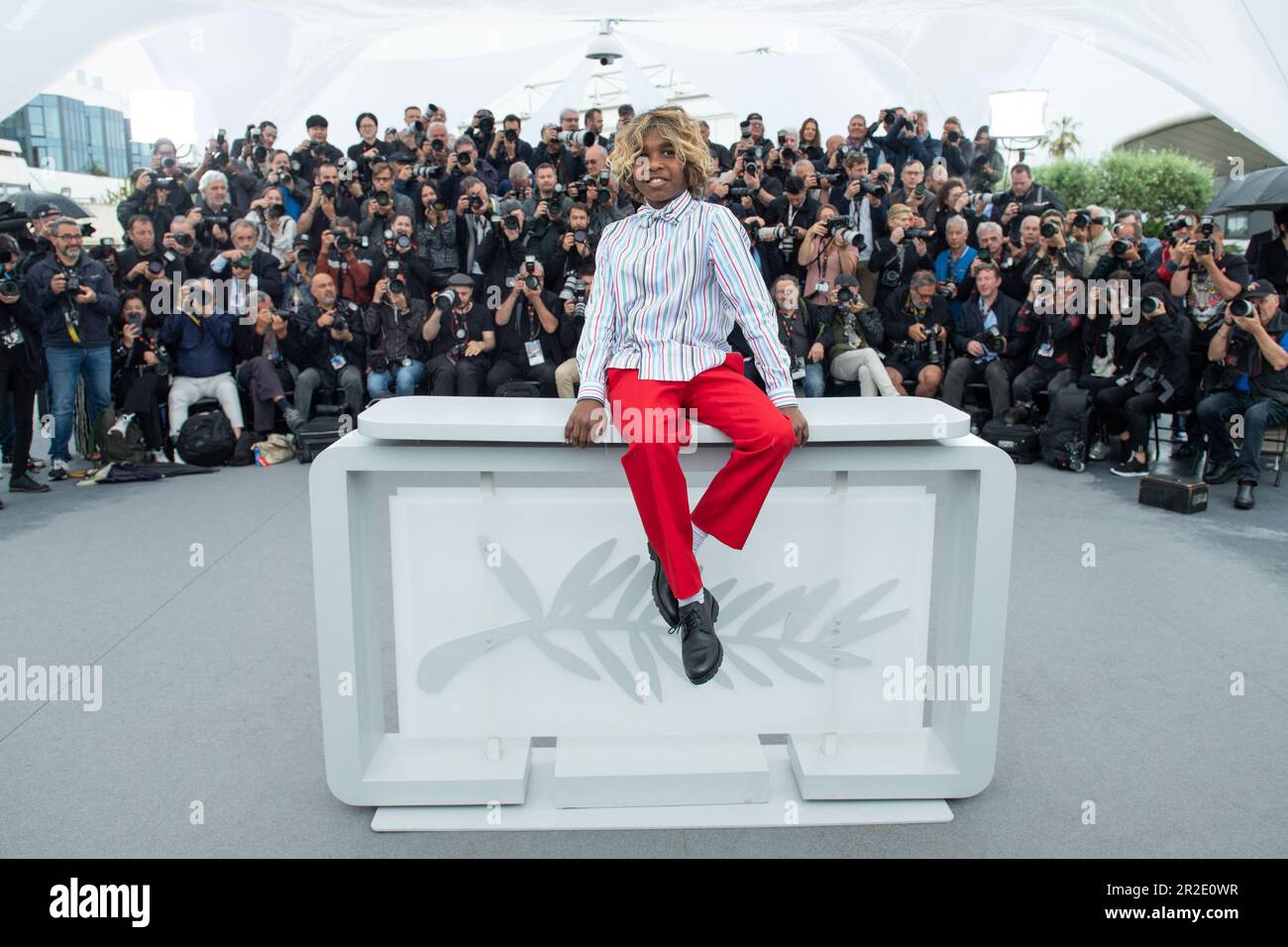 Cannes, France. 19th May, 2023. Aswan Reid attending The New Boy ...