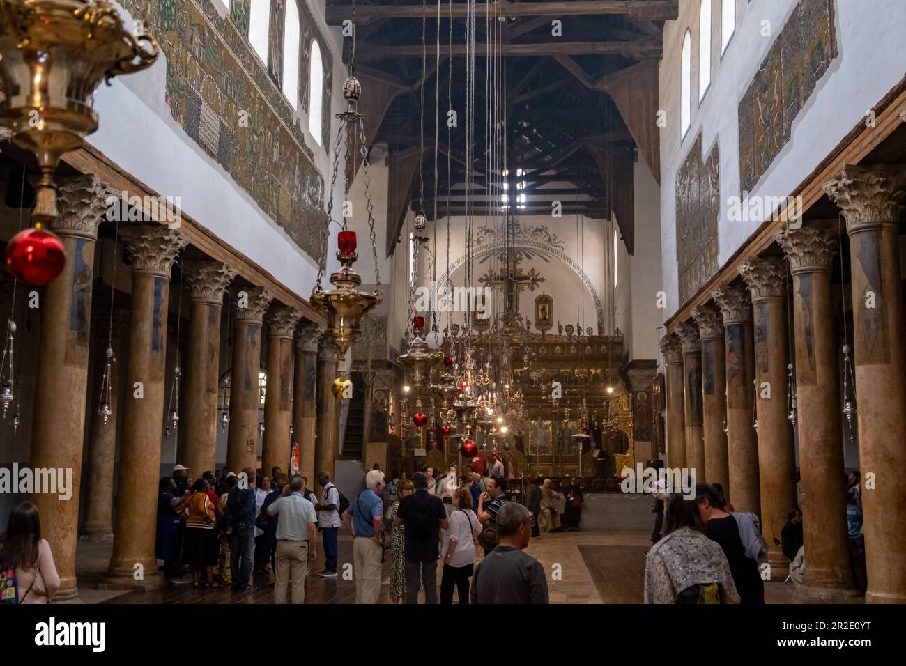 Bethlehem, Palestine - 10 April, 2023. The Church of the Nativity of ...