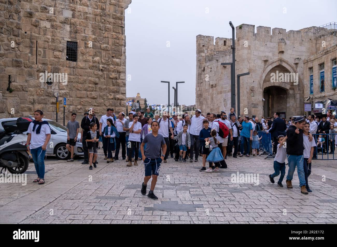 Jerusalem, Israel - 10 April, 2023. Bar Mitzvah, Jewish coming of age ...