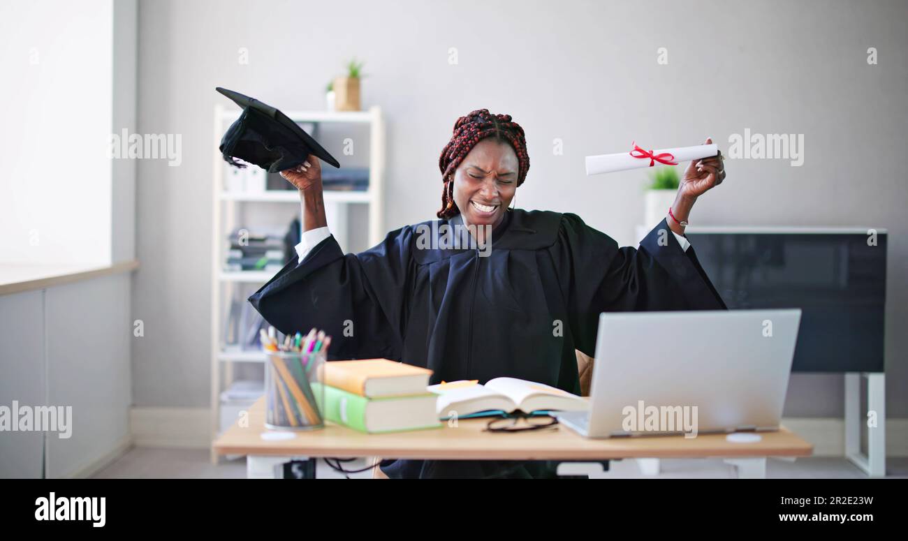 Online University Home Technology. Modern Bachelor with Computer Stock ...