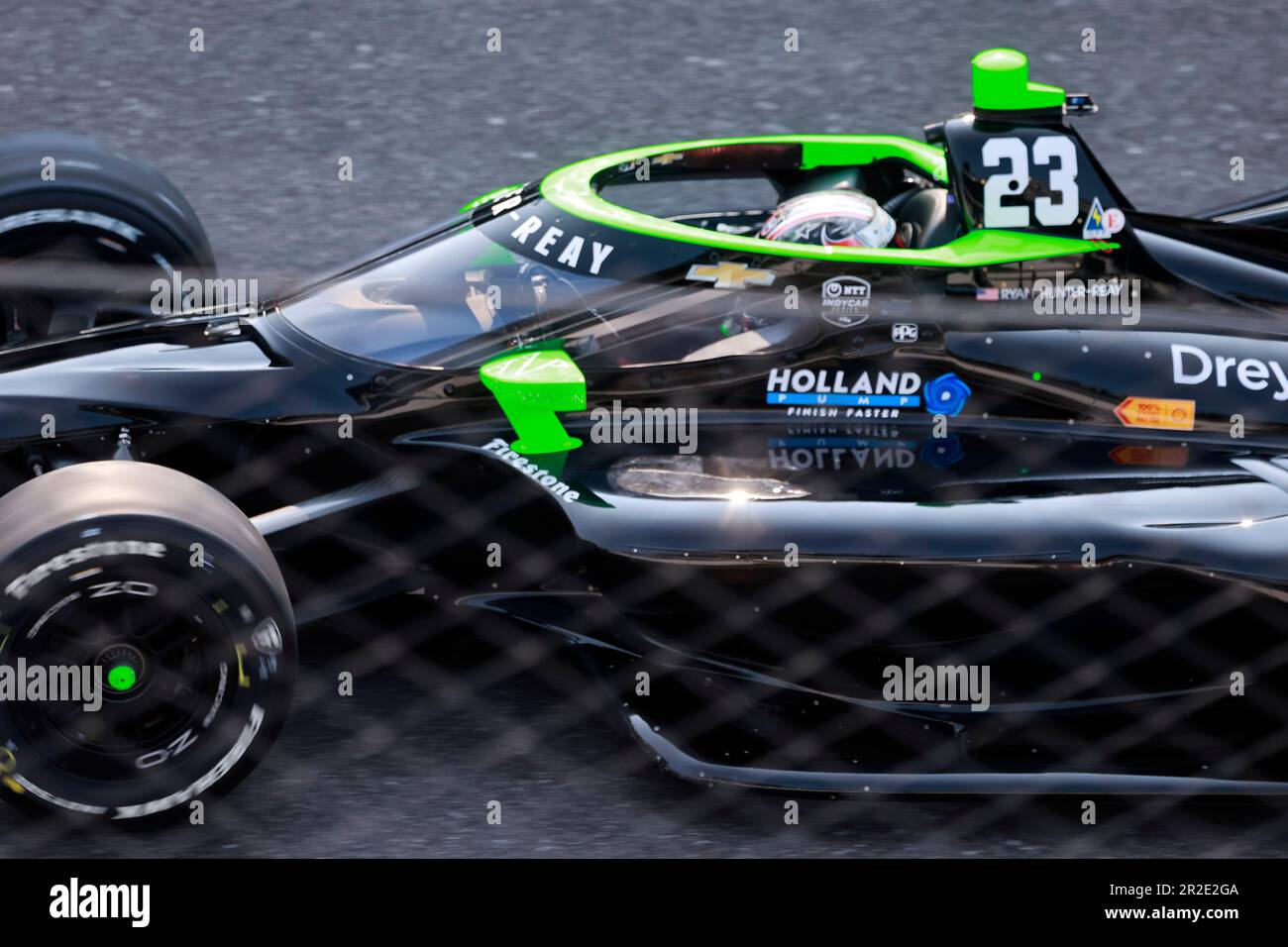 Indianapolis, United States. 18th May, 2023. Ryan Hunter-Reay (23) of ...