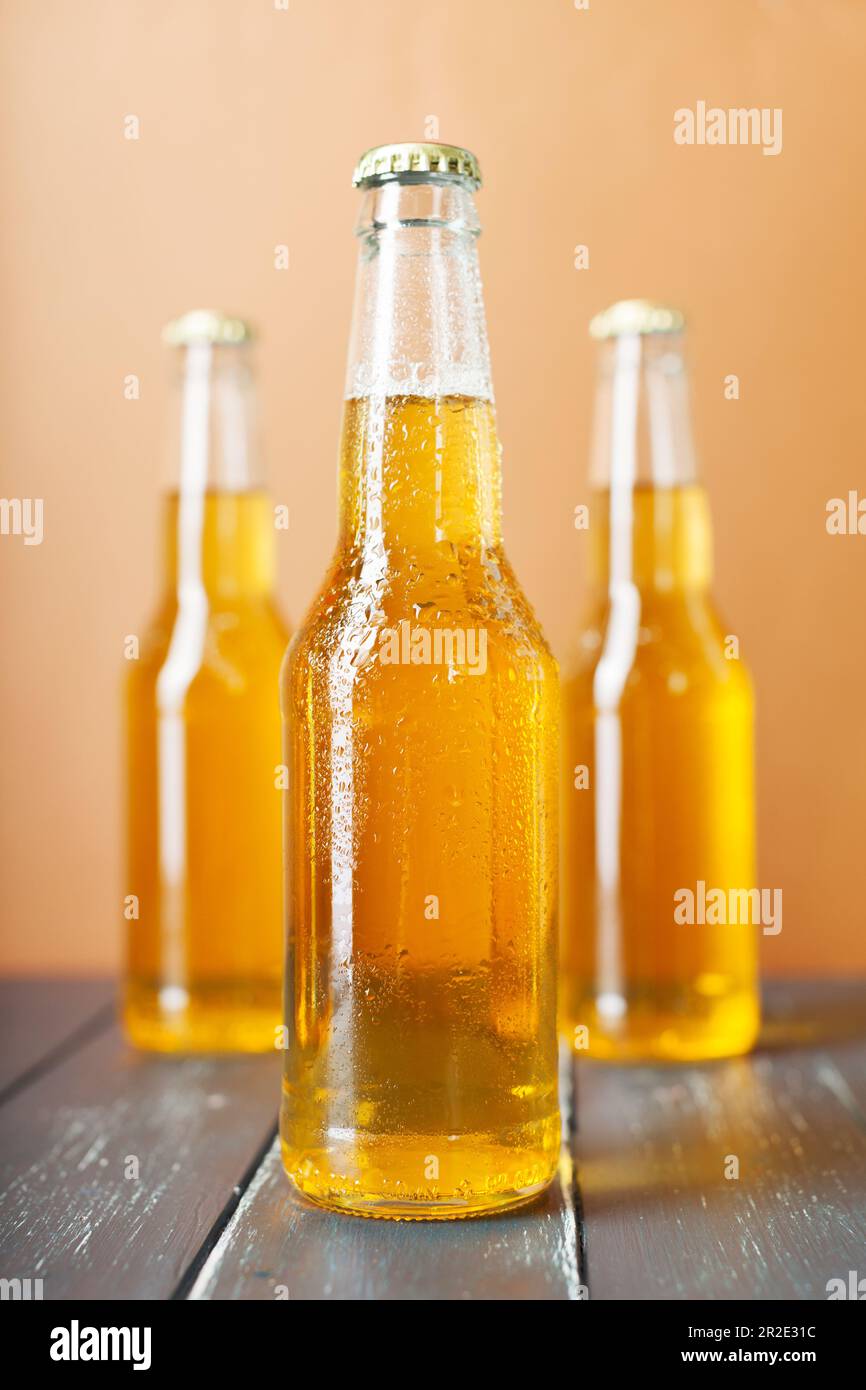Beer in bottle Stock Photo - Alamy
