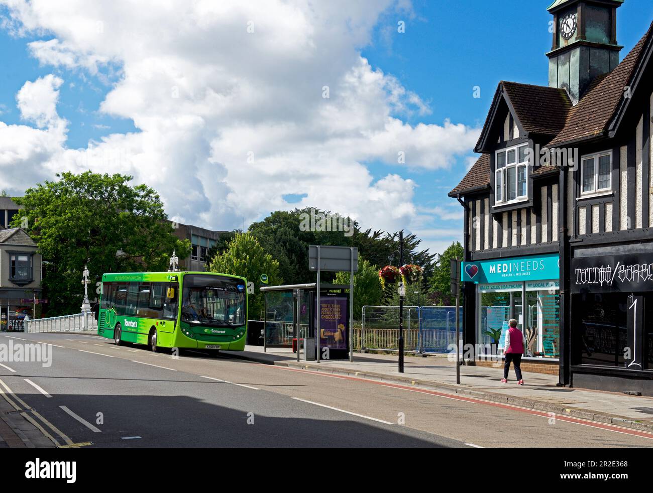 Road bridge to taunton hi-res stock photography and images - Alamy