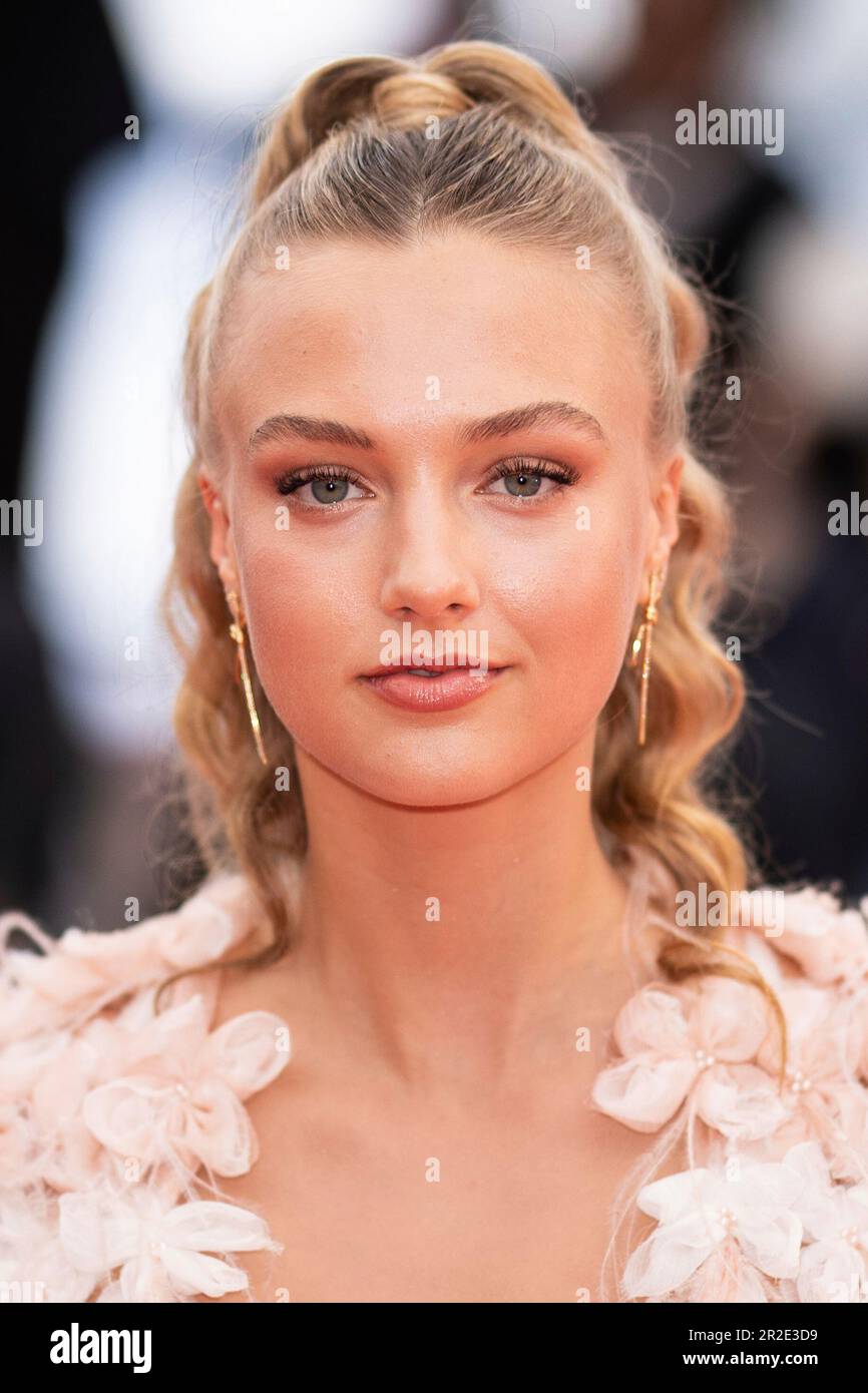 Lilly Krug poses for photographers upon arrival at the premiere of the ...