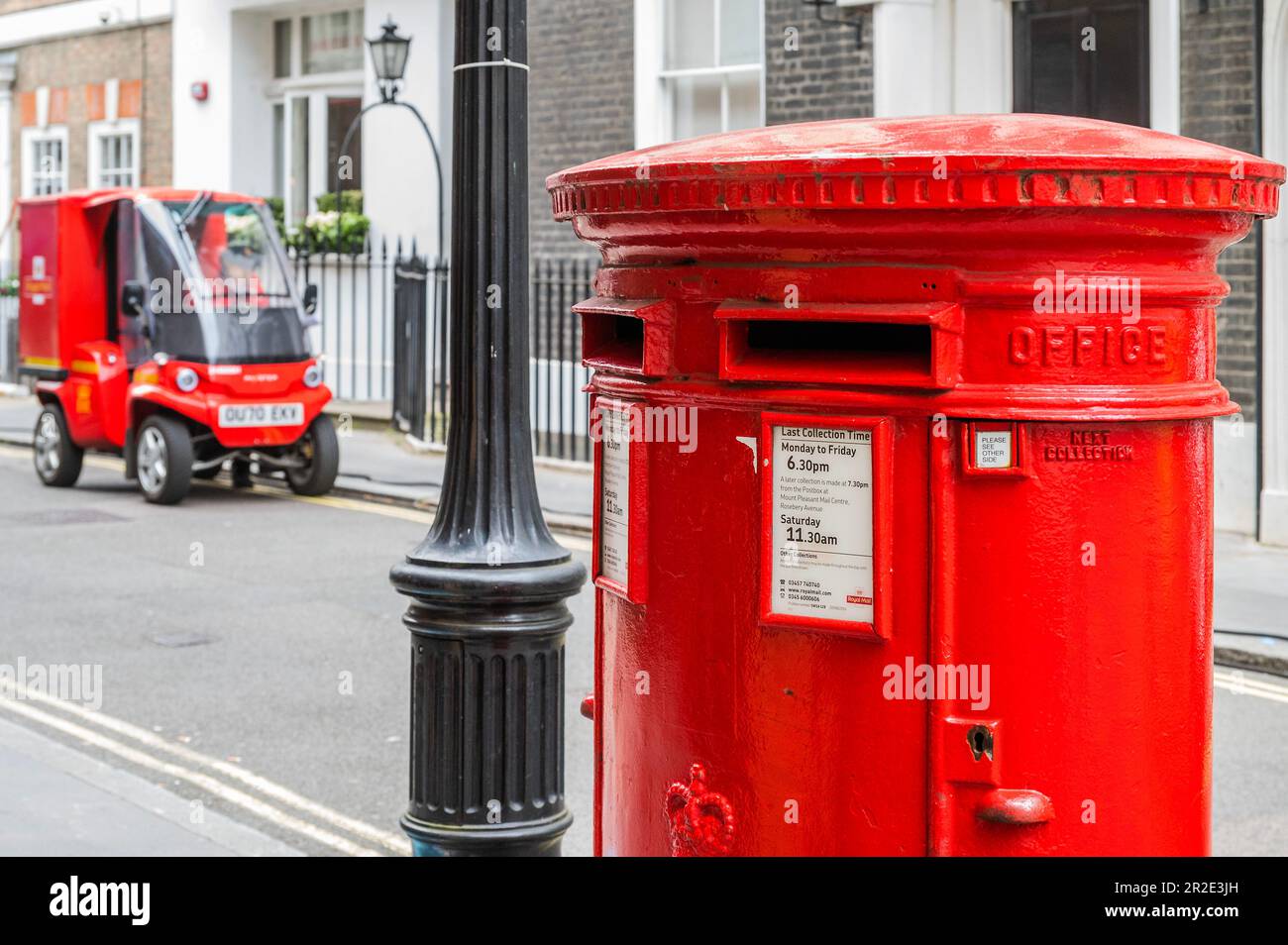 London, UK. 19th May, 2023. A Paxter electric delivery vehicle on its ...