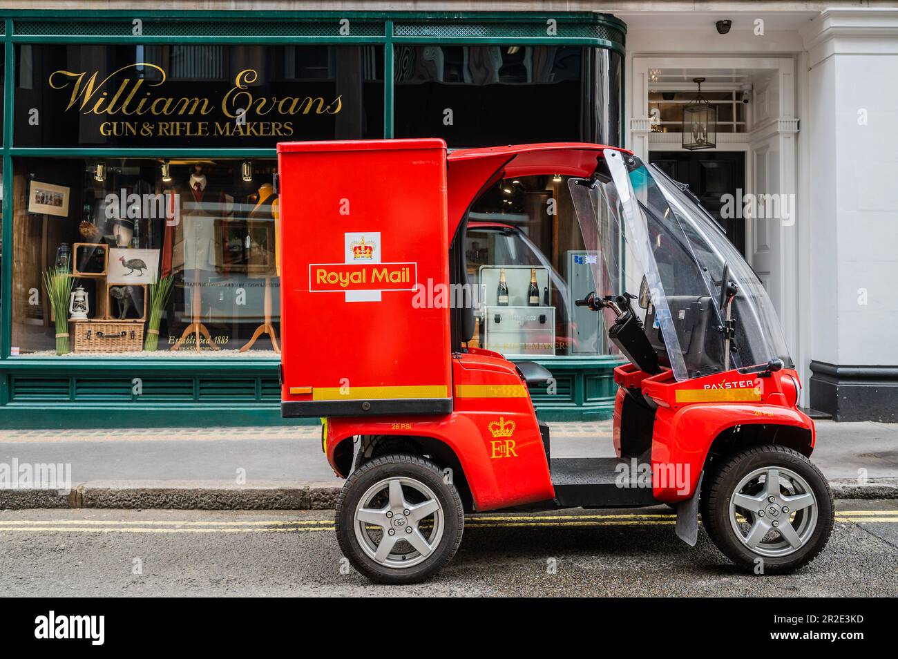 London, UK. 19th May, 2023. A Paxter electric delivery vehicle on its ...