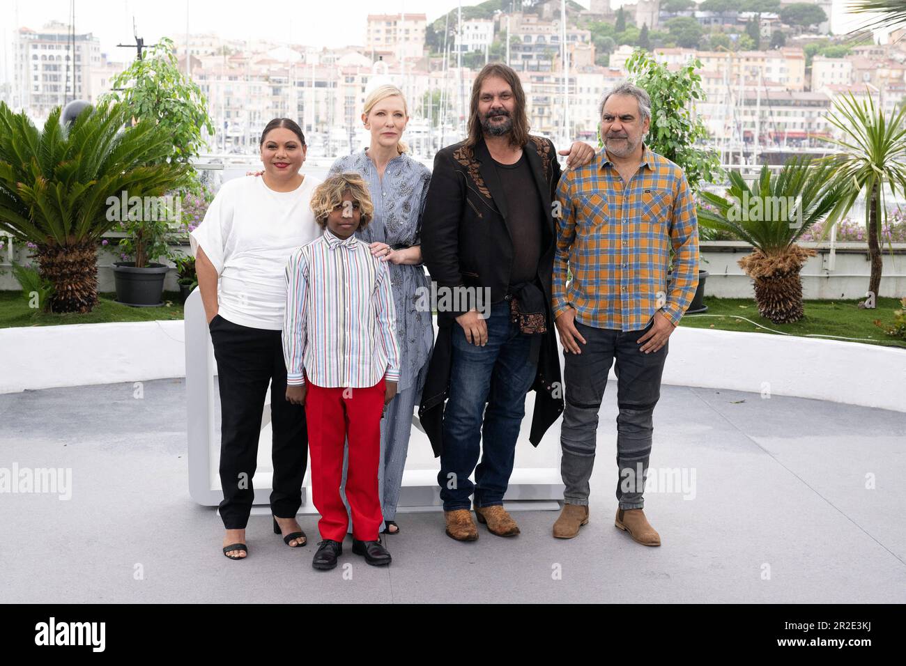 Cannes, France. 19th May, 2023. Deborah Mailman, Aswan Reid, Cate ...