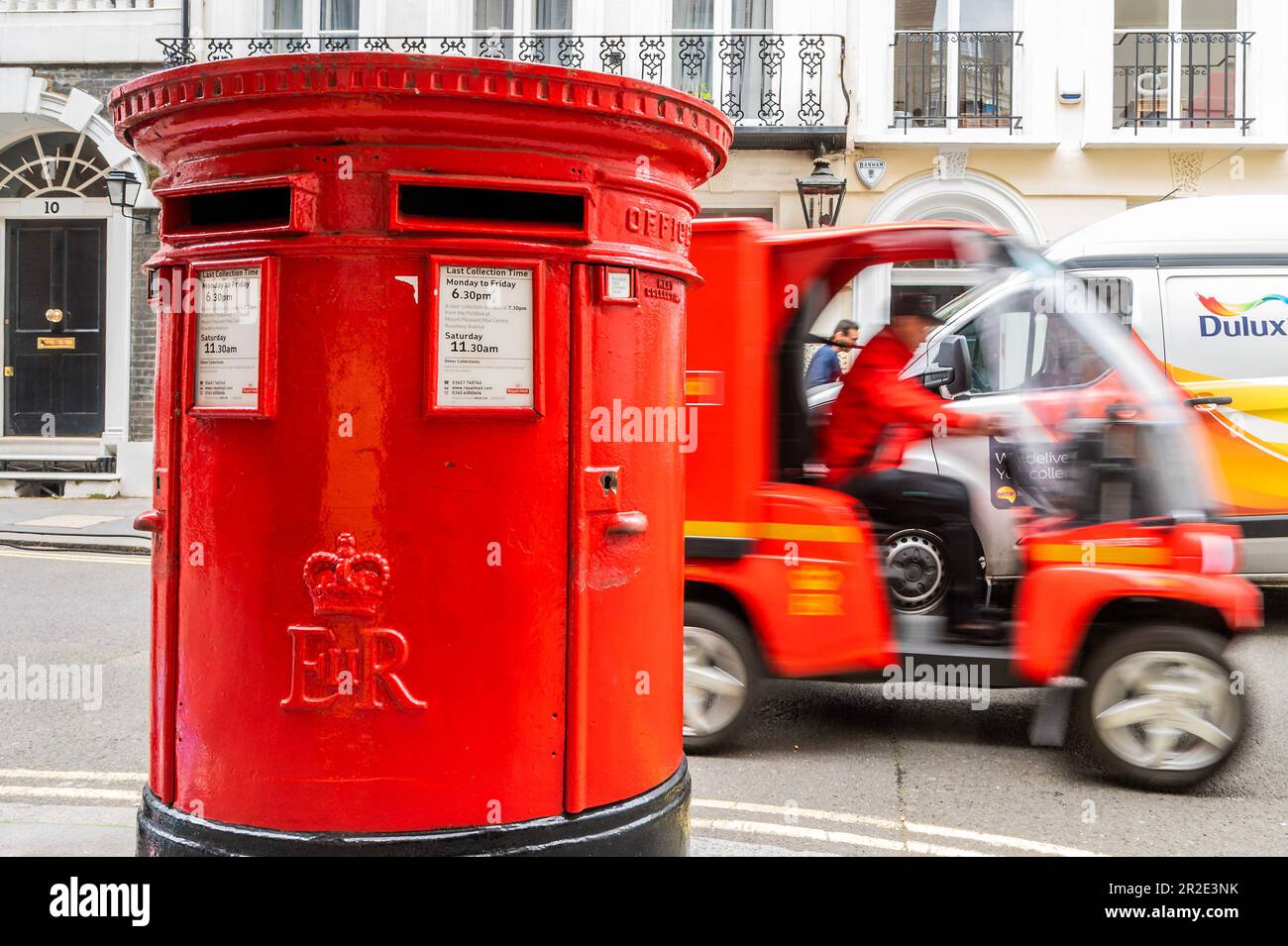 London, UK. 19th May, 2023. A Paxter electric delivery vehicle on its ...