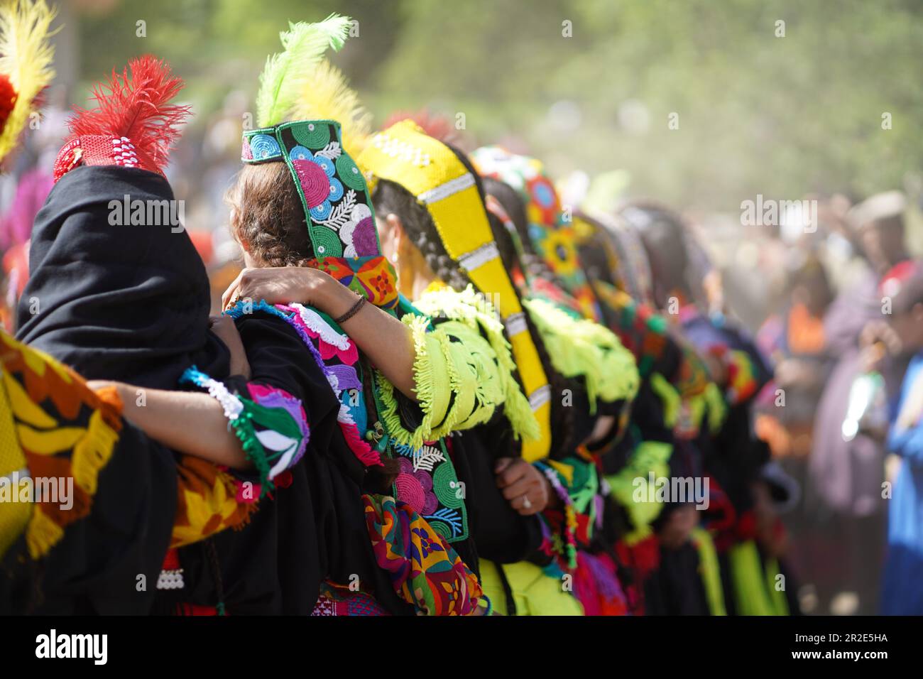 Immerse yourself in the vibrant colors of the Kalash people at the ...