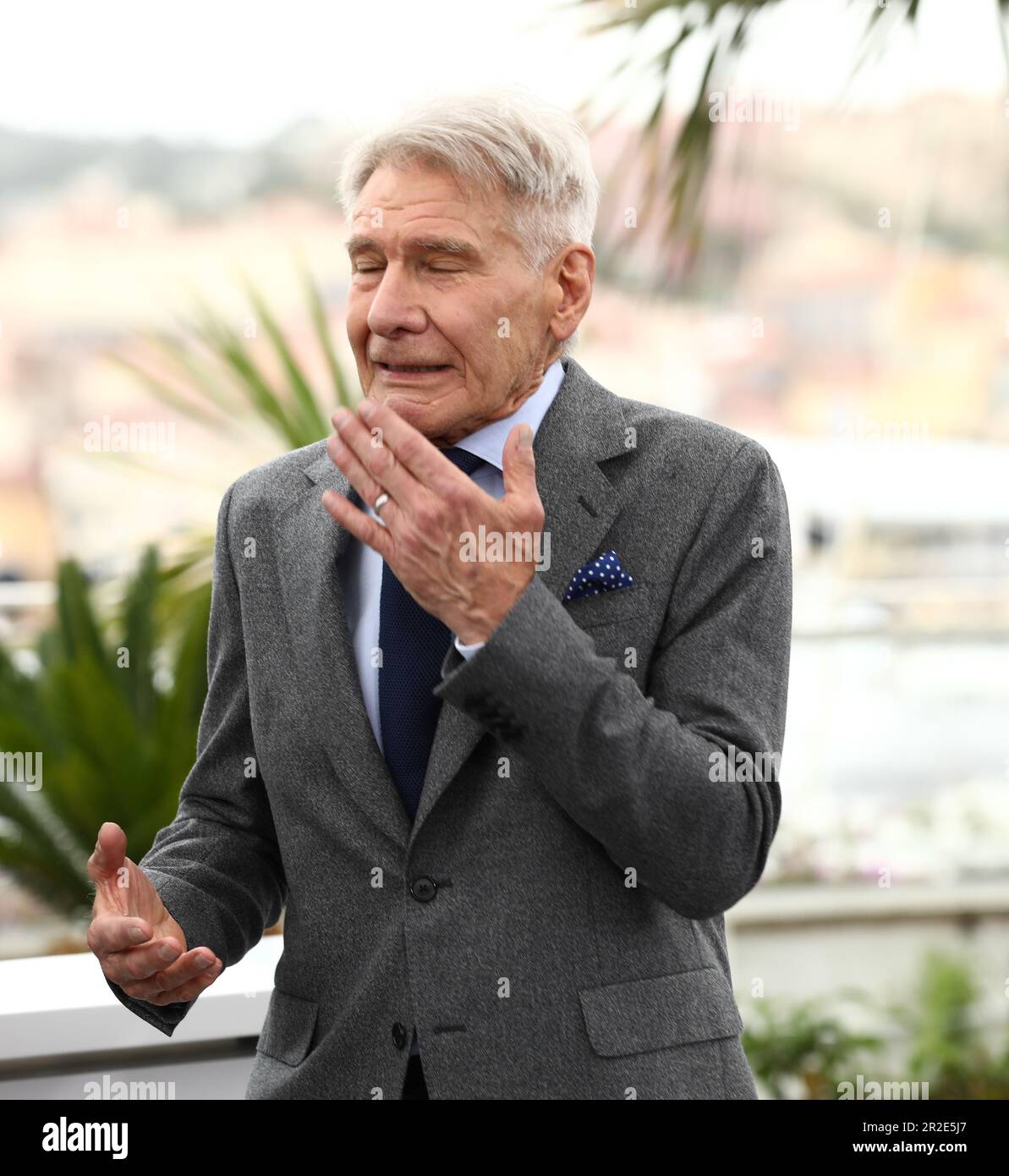 May 19, 2023, Cannes, Cote d'Azur, France: HARRISON FORD harbours a funny face as he attends the ...