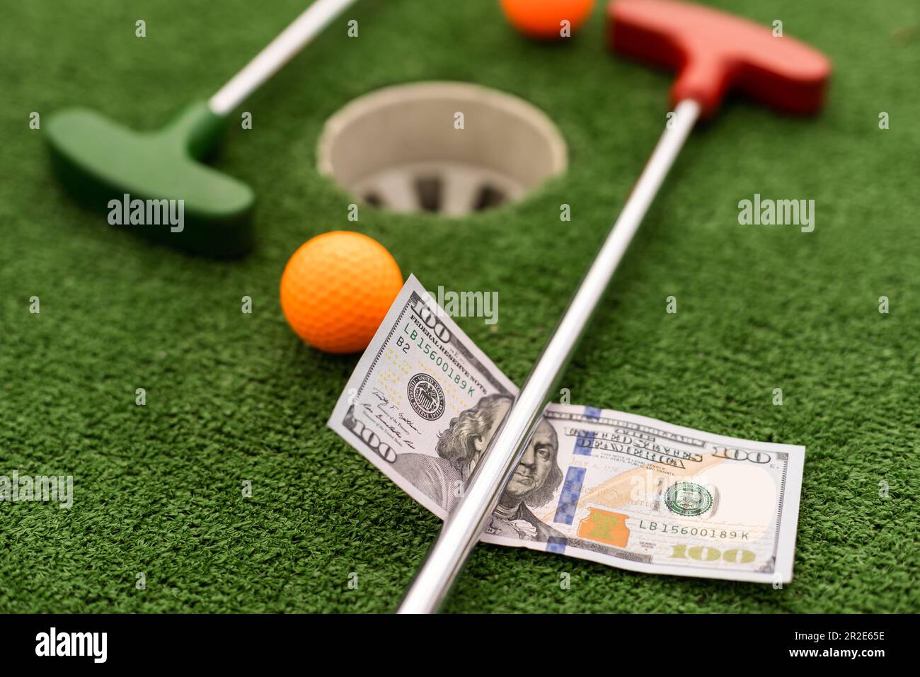 Mini golf balls hi-res stock photography and images - Alamy
