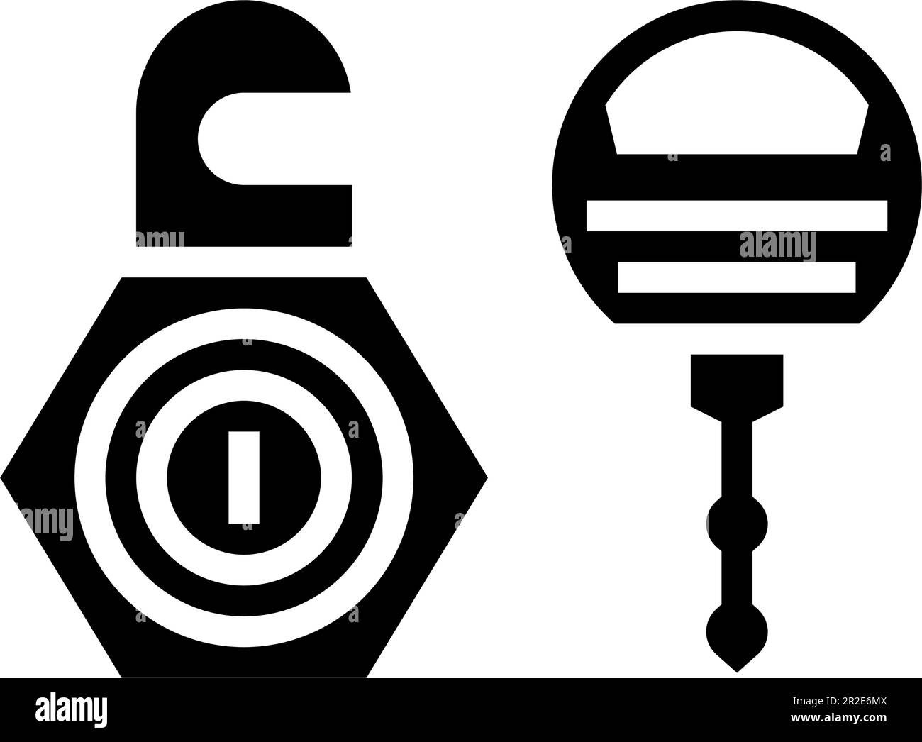 Cam hammer Stock Vector Images - Alamy