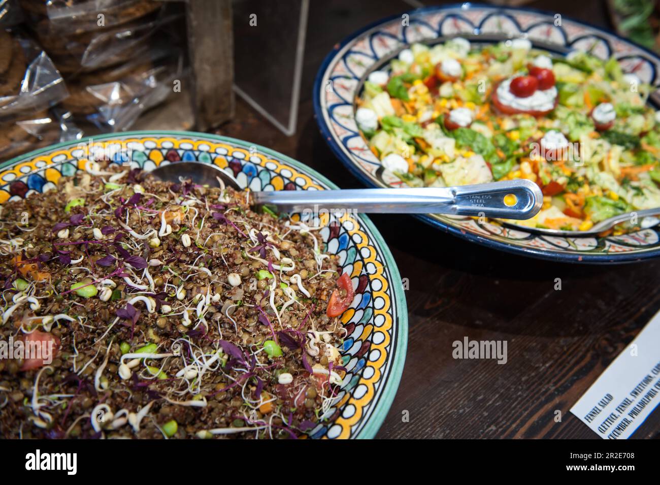Bailey and Sage an independent deli in Parsons Green, an area in London ...